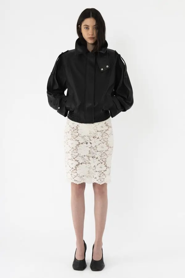 Arakii Leather Biker Jacket