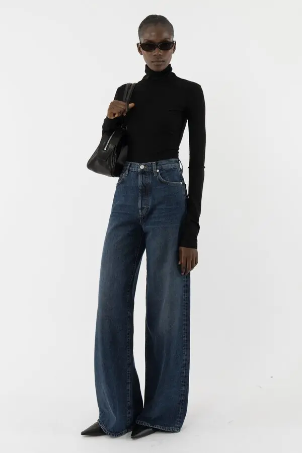 Arakii Wide Jeans - Blue Wash