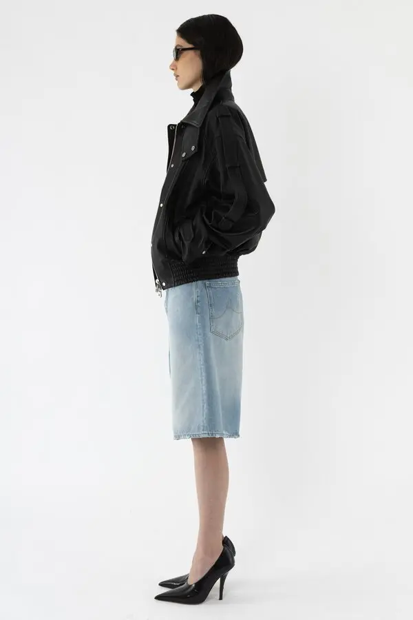 Arakii Oversized Bermuda Light Wash Shorts