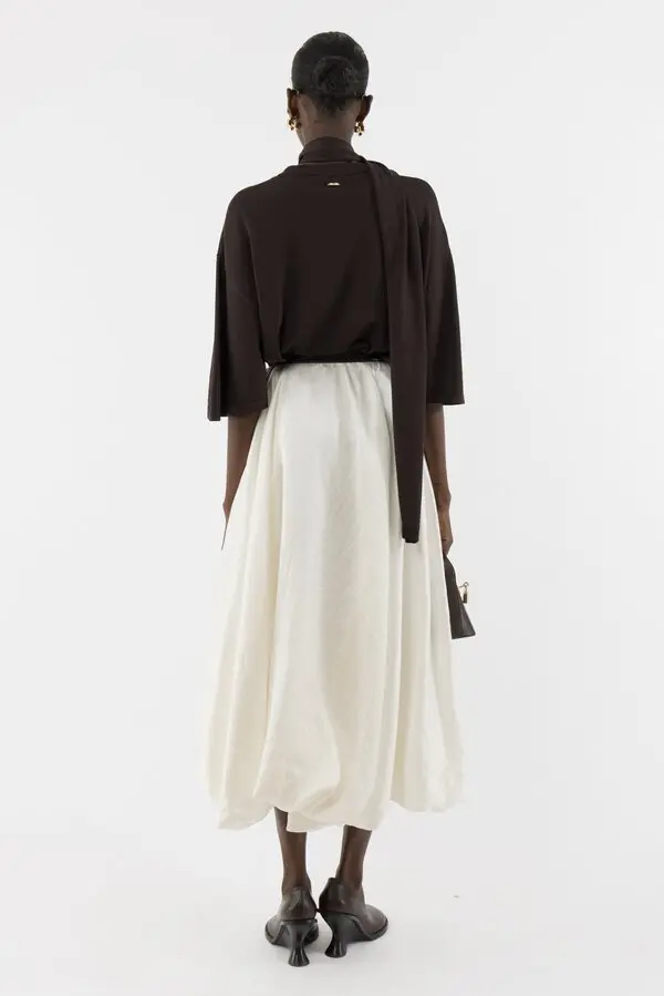 Arakii Balloon Midi Skirt