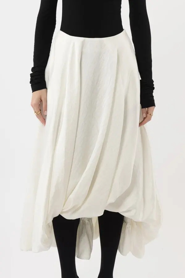 Arakii Balloon Midi Skirt