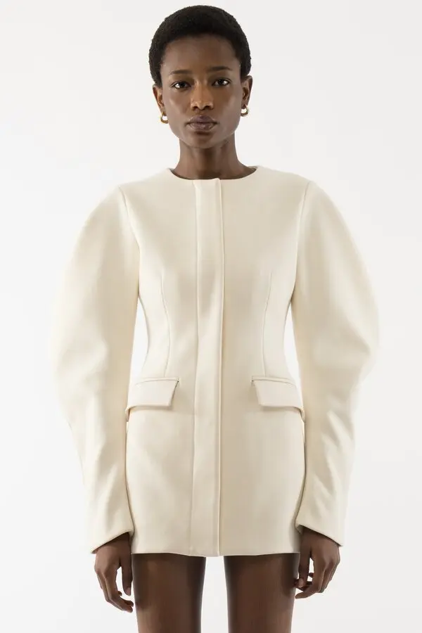 Arakii Sculpted Blazer Dress