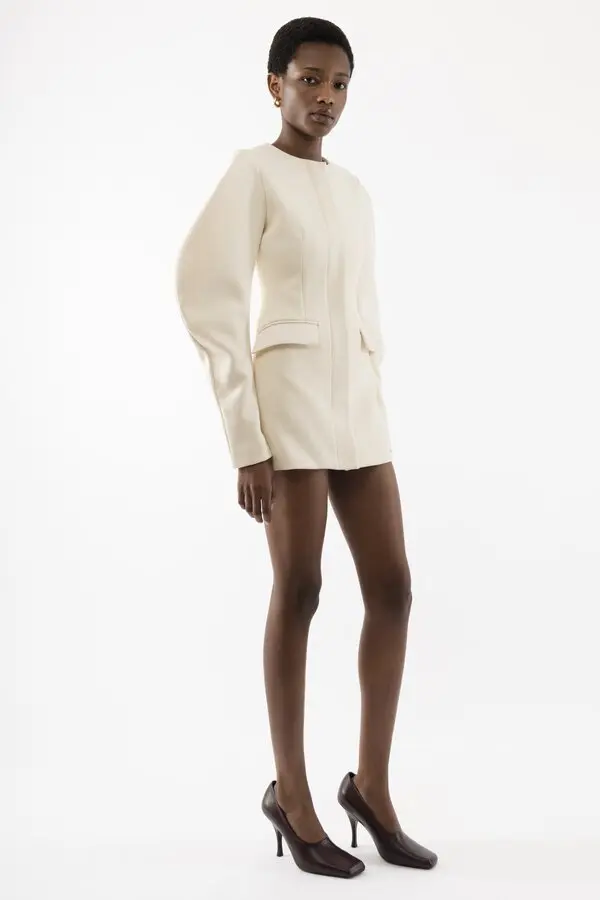 Arakii Sculpted Blazer Dress