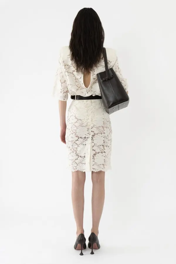 Arakii Lace Pencil Skirt