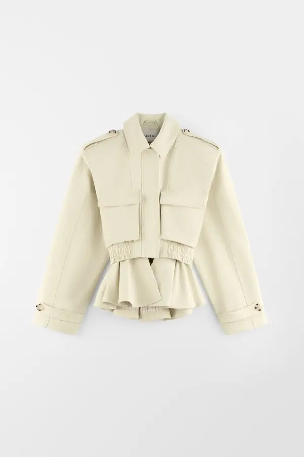 Arakii Cropped Cotton Jacket