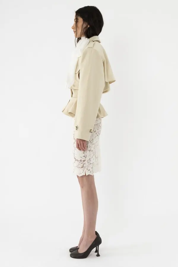 Arakii Cropped Cotton Jacket