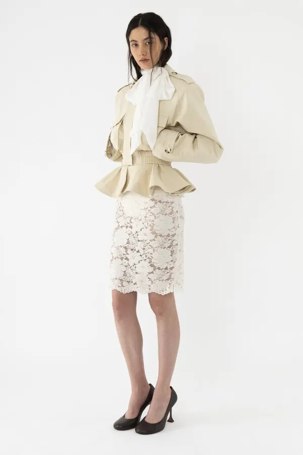 Arakii Cropped Cotton Jacket