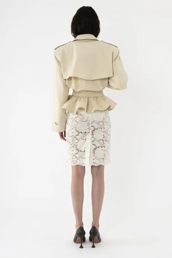 Arakii Cropped Cotton Jacket