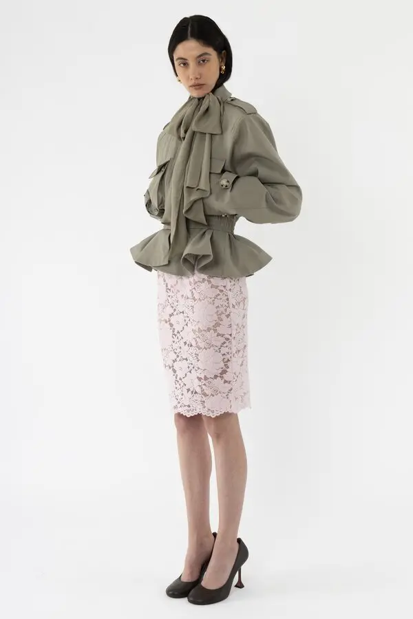 Arakii Cropped Cotton Jacket