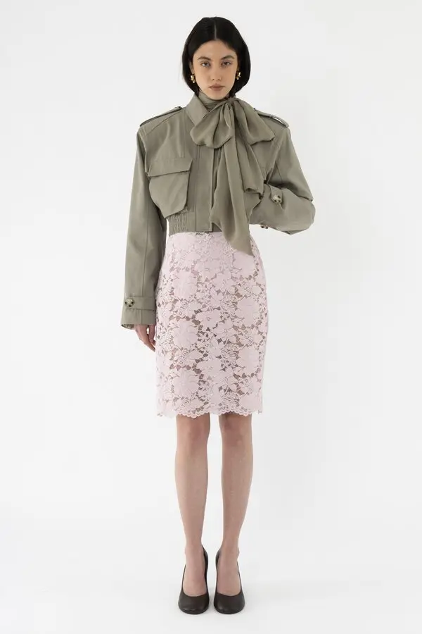 Arakii Cropped Cotton Jacket