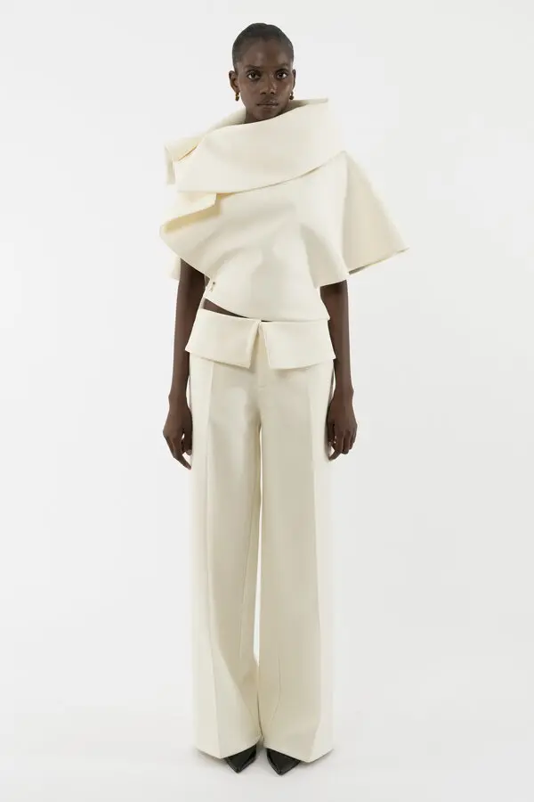 Arakii Structured Top - Off-white