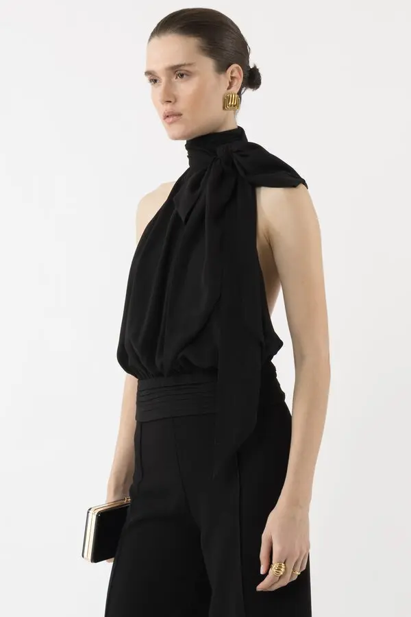 Arakii Deep Back Halter Top