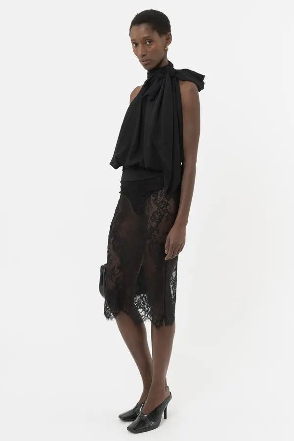 Arakii Deep Back Halter Top