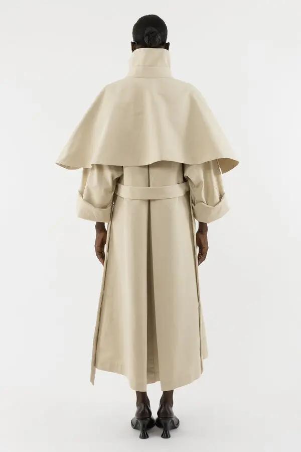 Arakii Drop Waist Trenchcoat