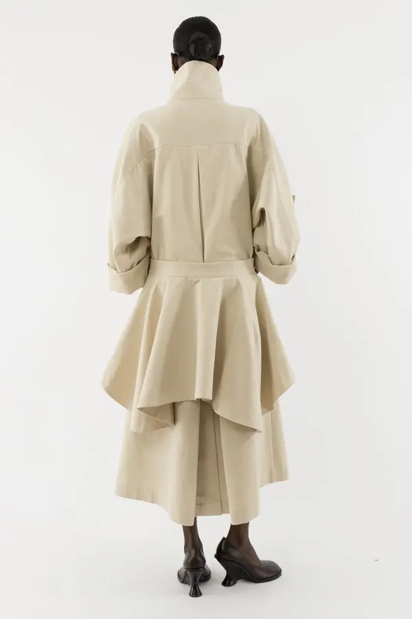Arakii Drop Waist Trenchcoat