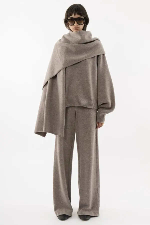 Arakii Knitted Sweater - Greige