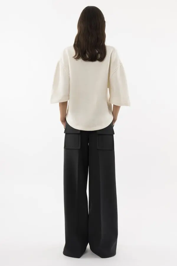 Arakii Knitted Turtleneck T-shirt