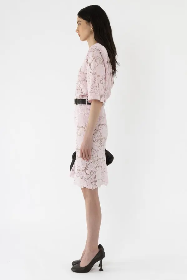 Arakii Lace Pencil Skirt