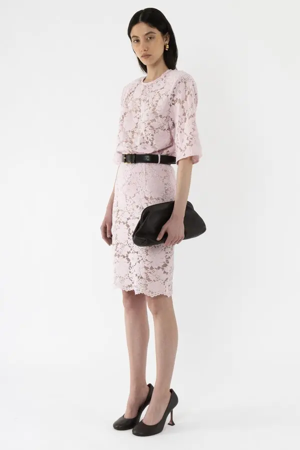 Arakii Lace Pencil Skirt