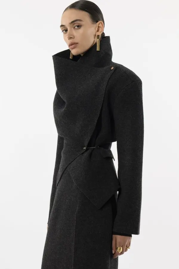 Arakii Asymmetric Pin Blazer