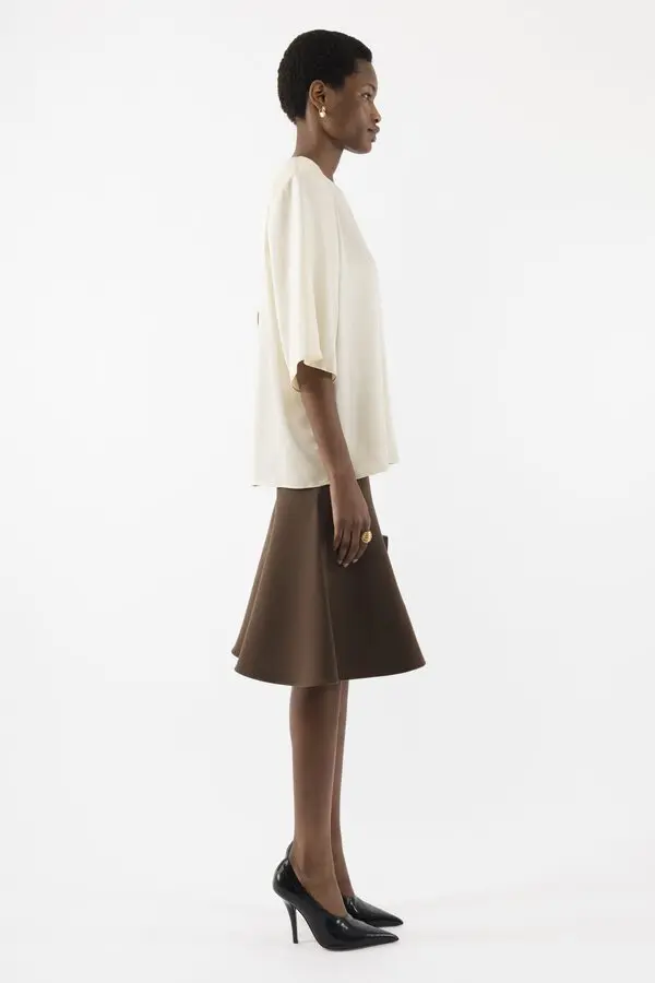 Arakii Boxy Silk Top