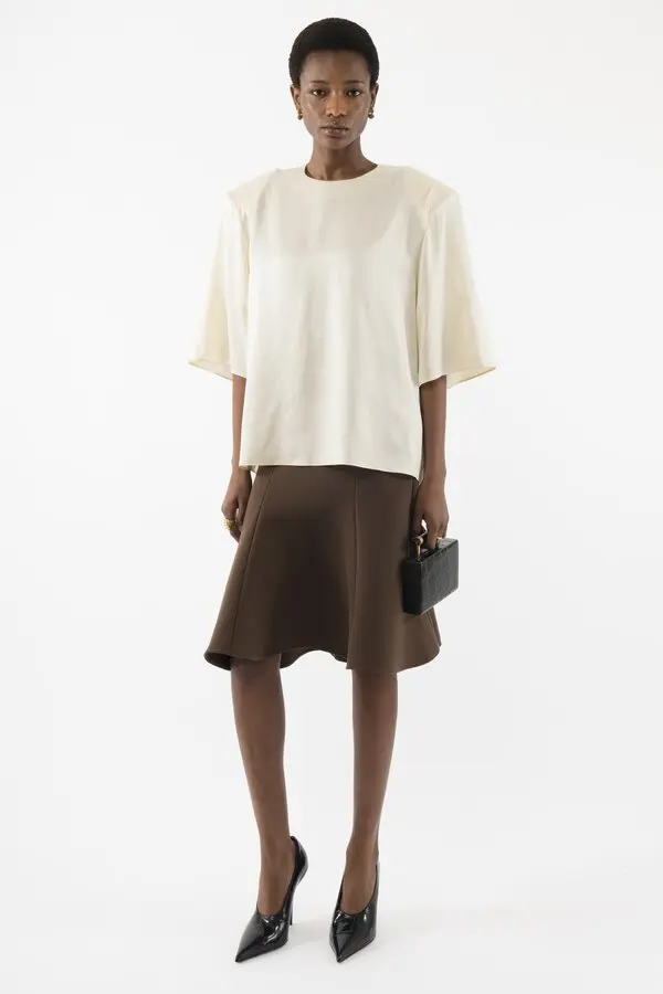 Arakii Boxy Silk Top