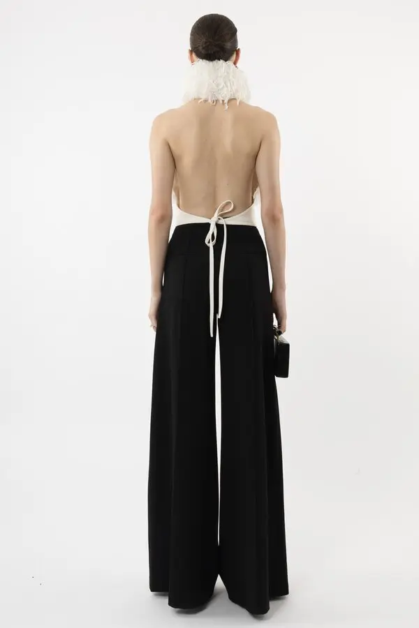 Arakii Feather Halter Top