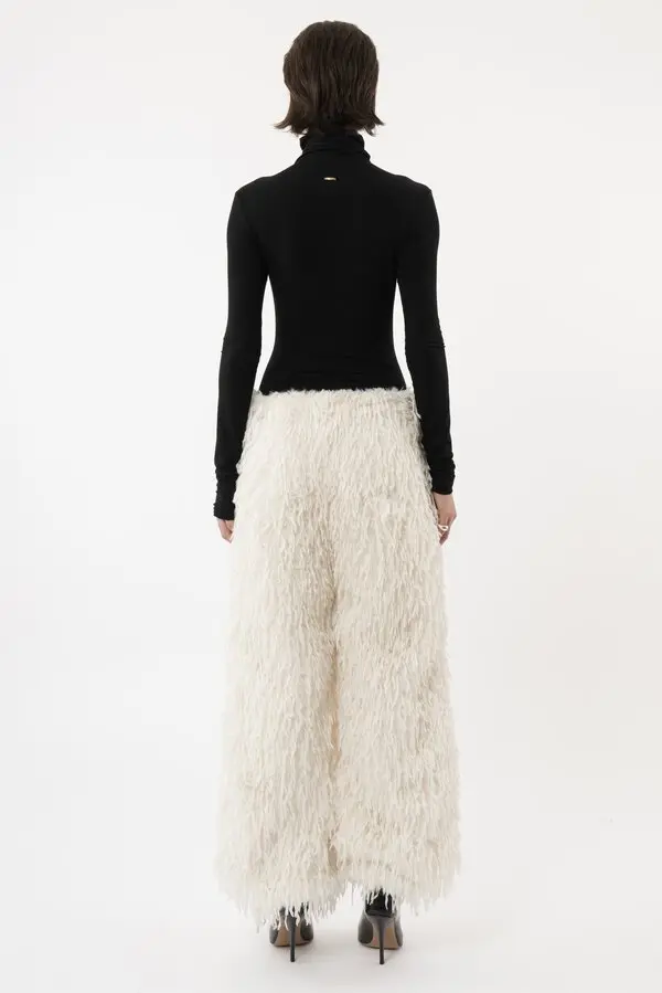 Arakii Oversized Feather Pants