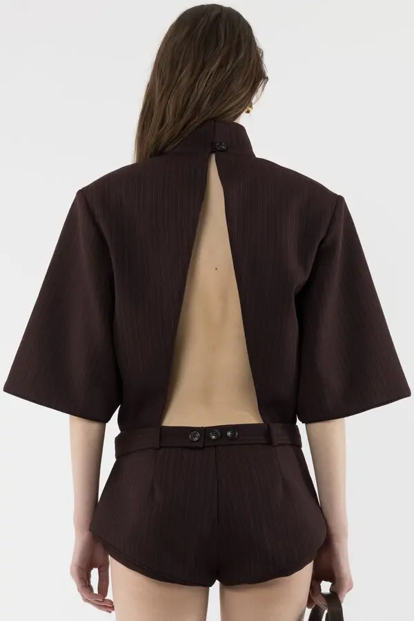 Arakii Tailored Boxy Playsuit