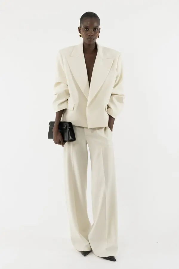 Arakii Waist Edge Pants - Off-white