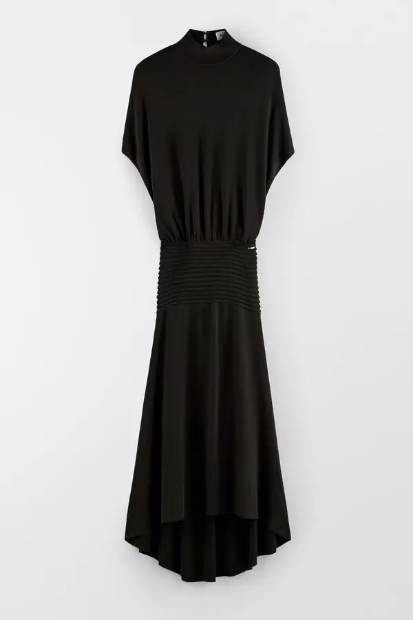 Arakii Mist Midi Dress - Dark Brown