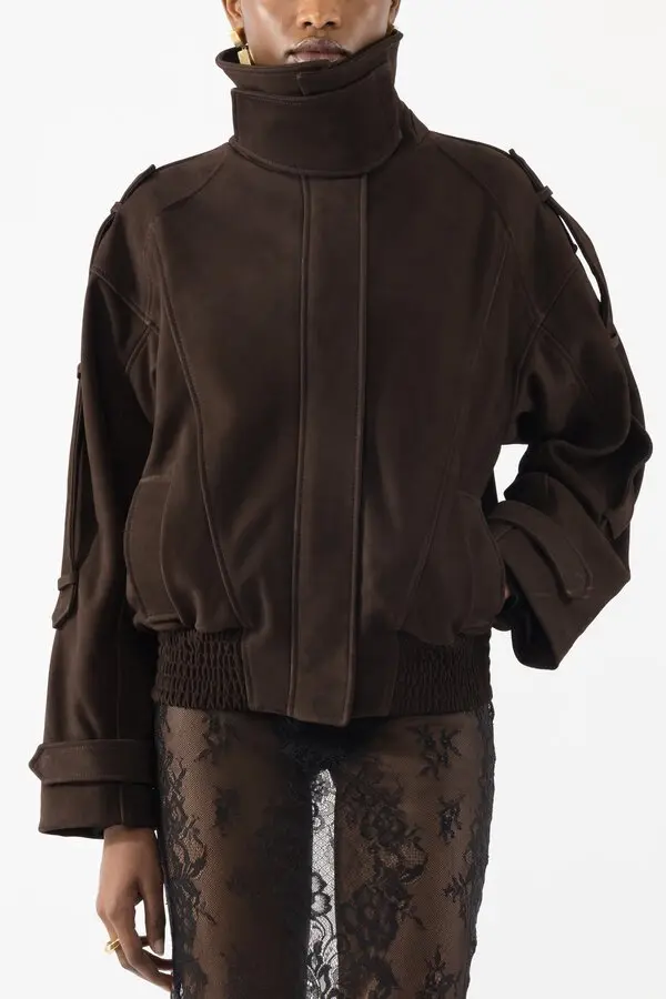 Arakii Leather Biker Jacket
