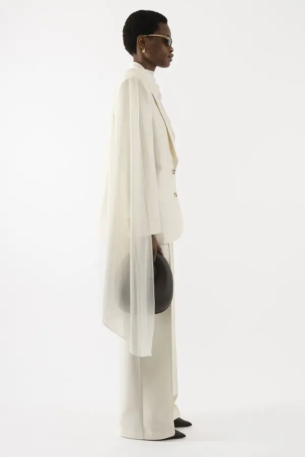 Arakii Oversized Silk Blazer