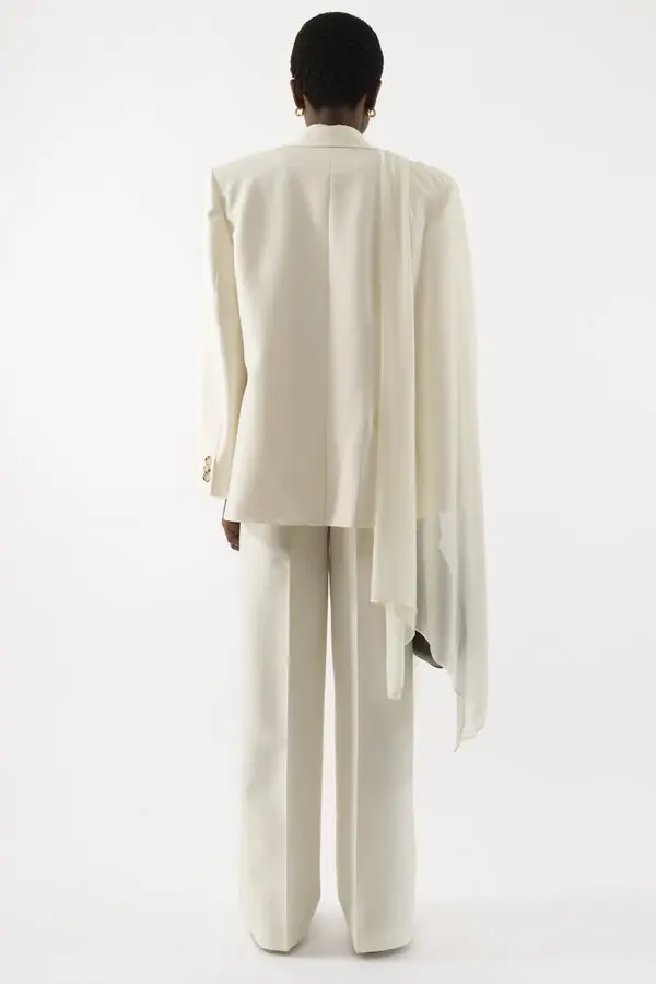 Arakii Oversized Silk Blazer