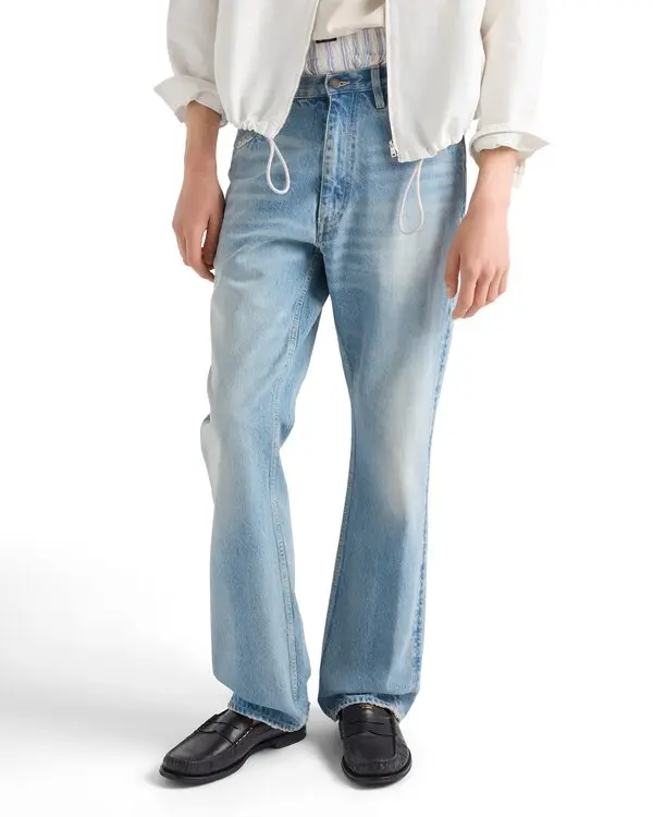 Prada Washed Denim Jeans