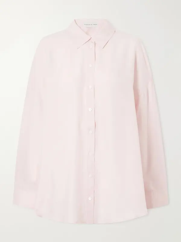 Veronica De Piante Maren Silk Shirt - Pink