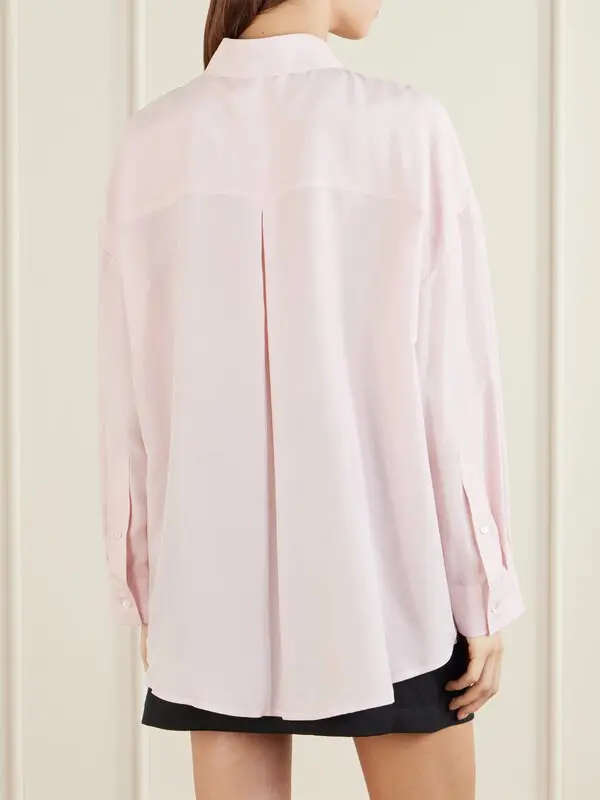 Veronica De Piante Maren Silk Shirt