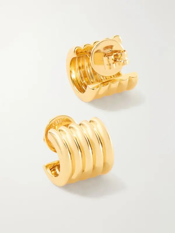 DEHANCHE Hollyhock Small -tone Earrings