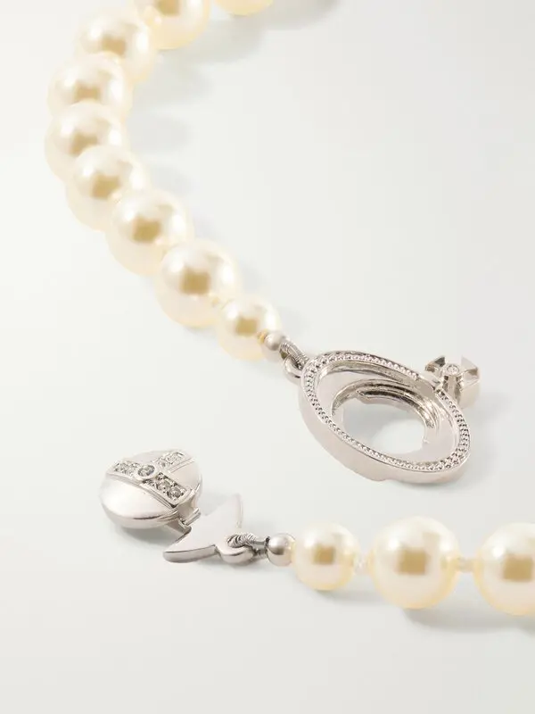 VIVIENNE WESTWOOD Orb" Embellished Choker
