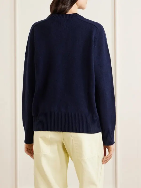Loulou De Saison Baltra Cashmere Sweater - Blue
