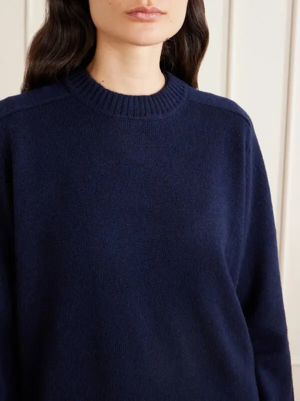 Loulou De Saison Baltra Cashmere Sweater - Blue