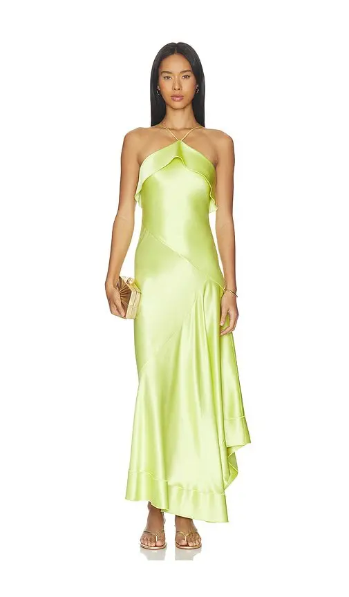 Acler Marara Maxi Dress In . Also - Yellow