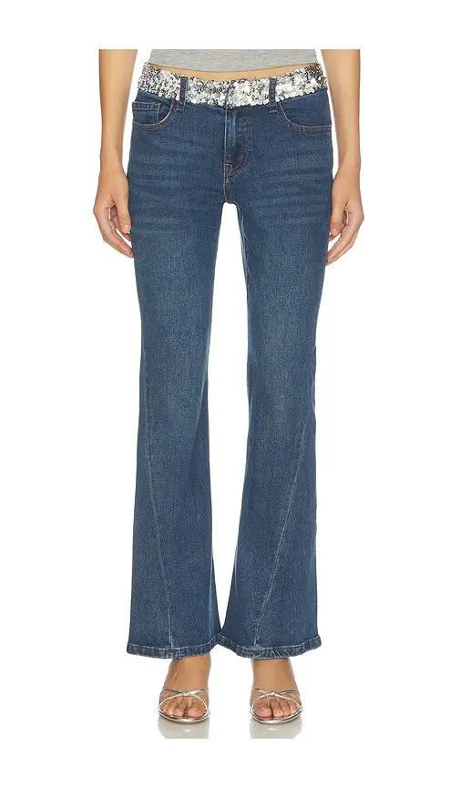 Lioness Legacy Jeans In . Also - Blue