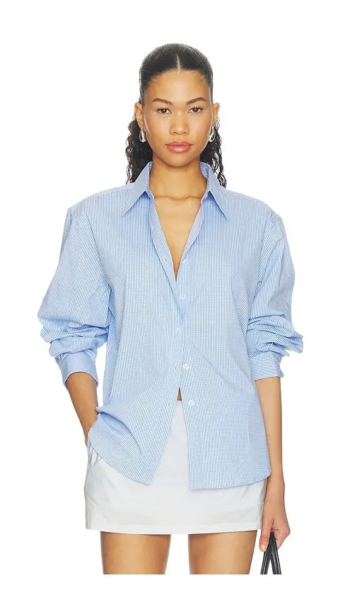 NIIHAI Collared Shirt In . Also - Blue