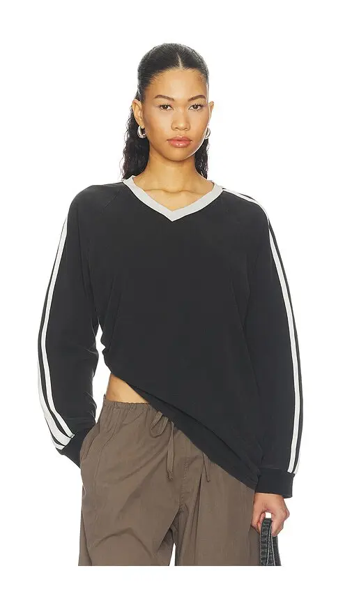 Lioness All Stars Long Sleeve Top In . Also - Black