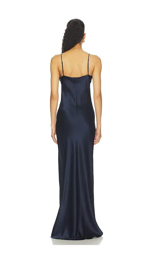 NILI LOTAN Cami Gown - Navy