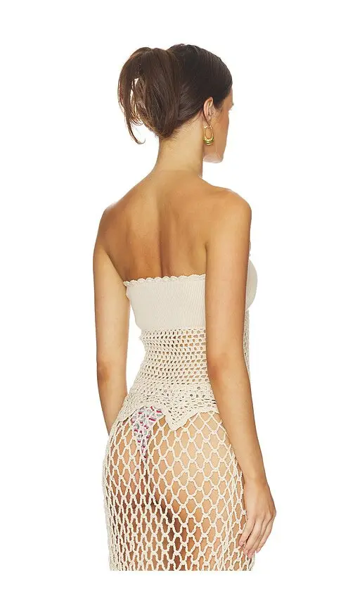 Frankies Bikinis Star Crochet Blouse In . Also