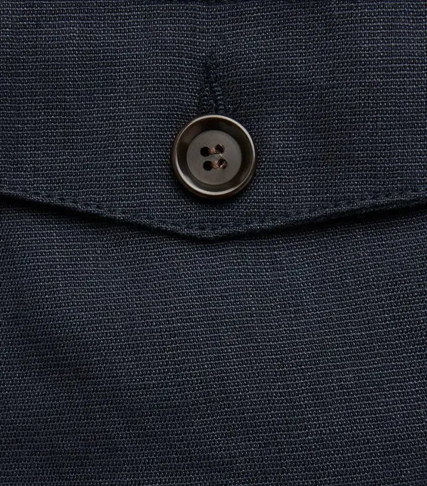 Oliver Peoples Oxford Pleated Drawstring Trousers