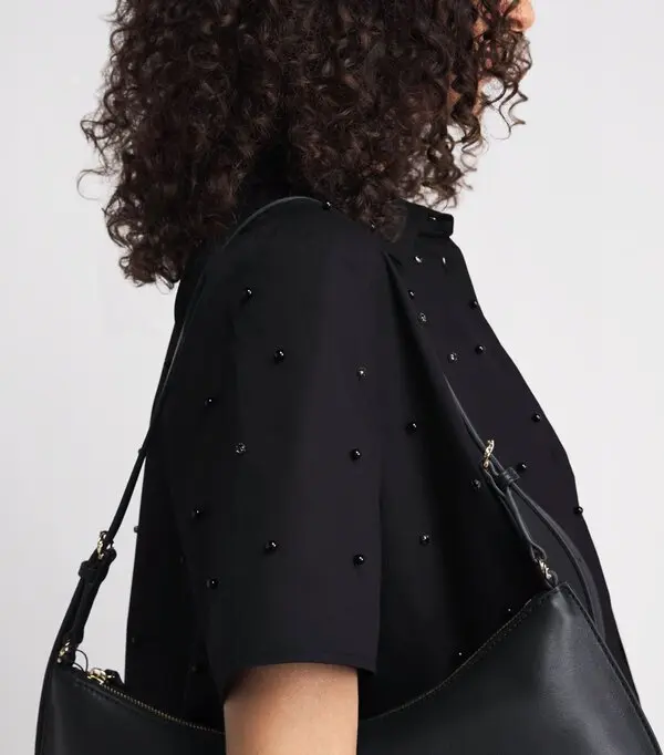 Maje Cotton Embellished Shirt
