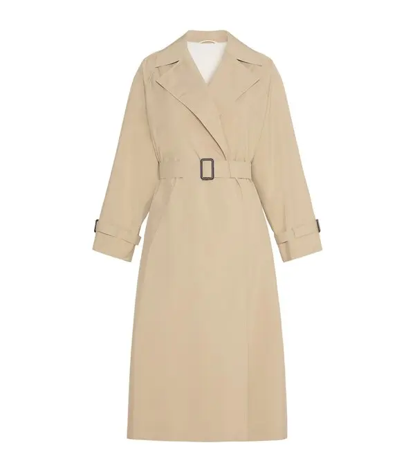 Max Mara Wrap Trench Coat - Beige